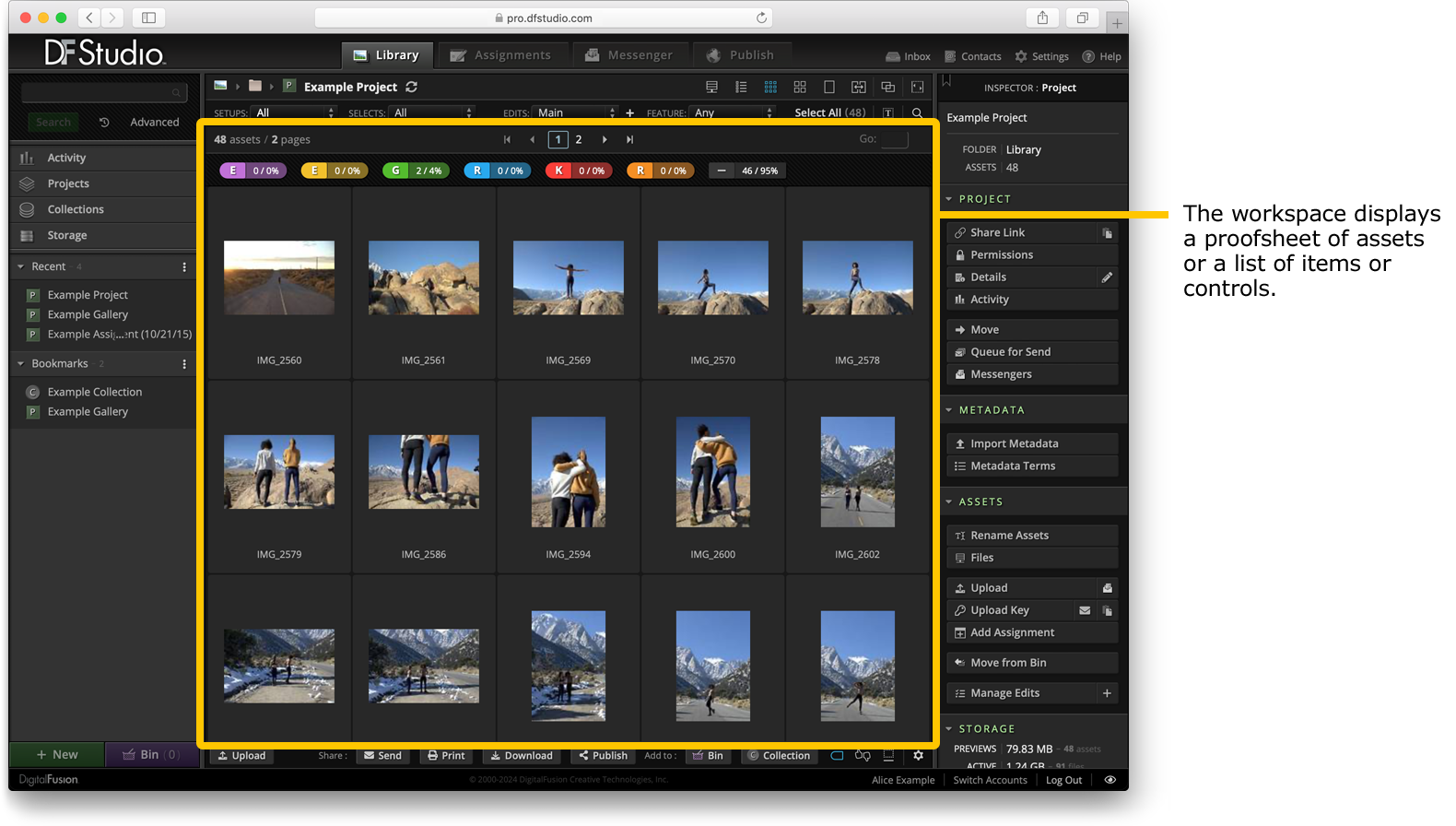 Navigate the DF Studio Interface – Knowledge Base