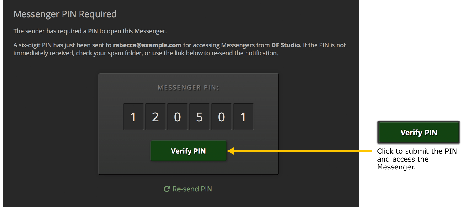 Messenger PIN – Knowledge Base