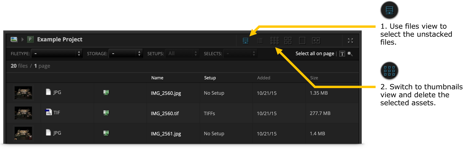 Understanding File Stacking – Knowledge Base